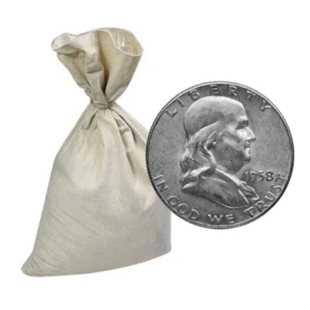 90% Silver Franklin Half Dollars – $100 Face Value