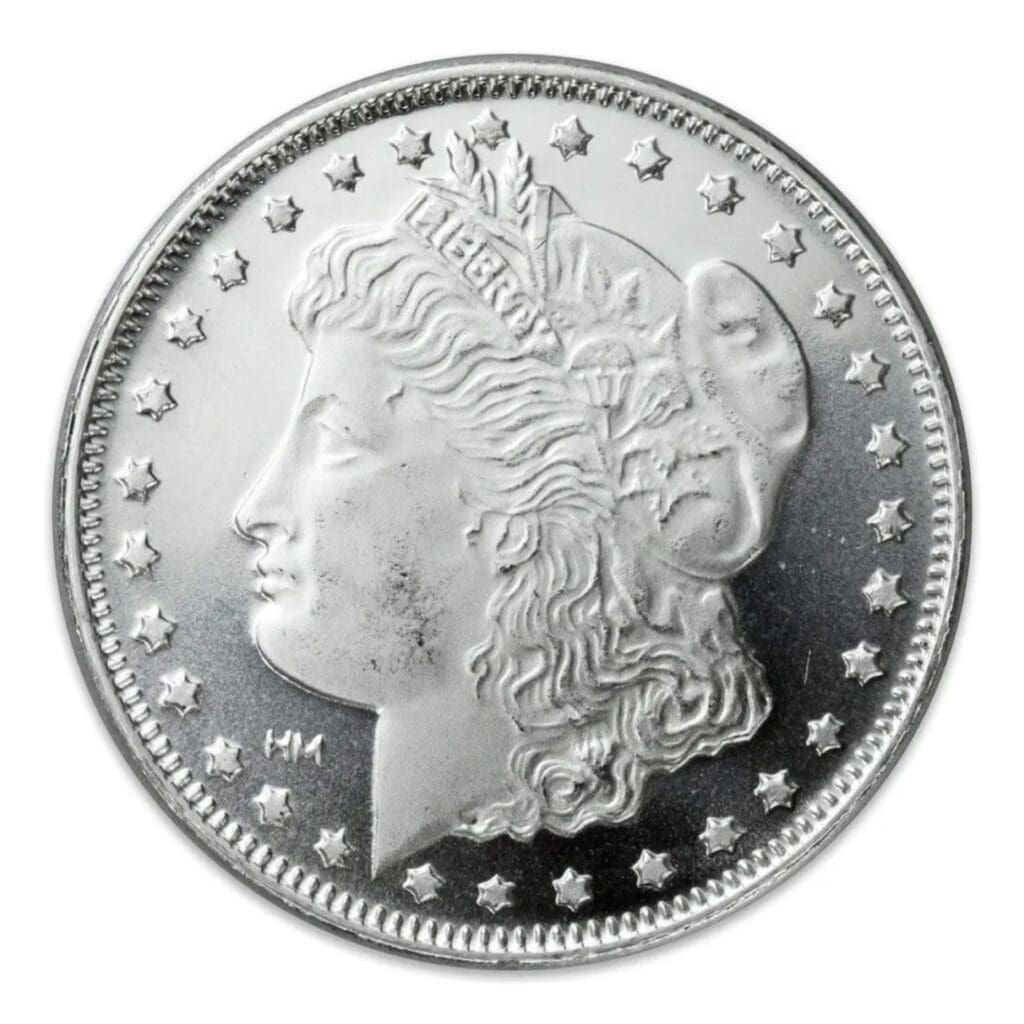 1 oz Morgan Dollar Silver Round BU