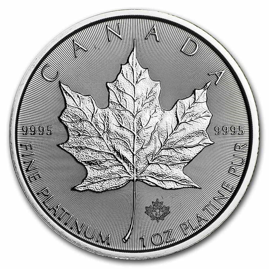 Canadian Platinum Maple Leaf | .9995 Fine | Coins Online
