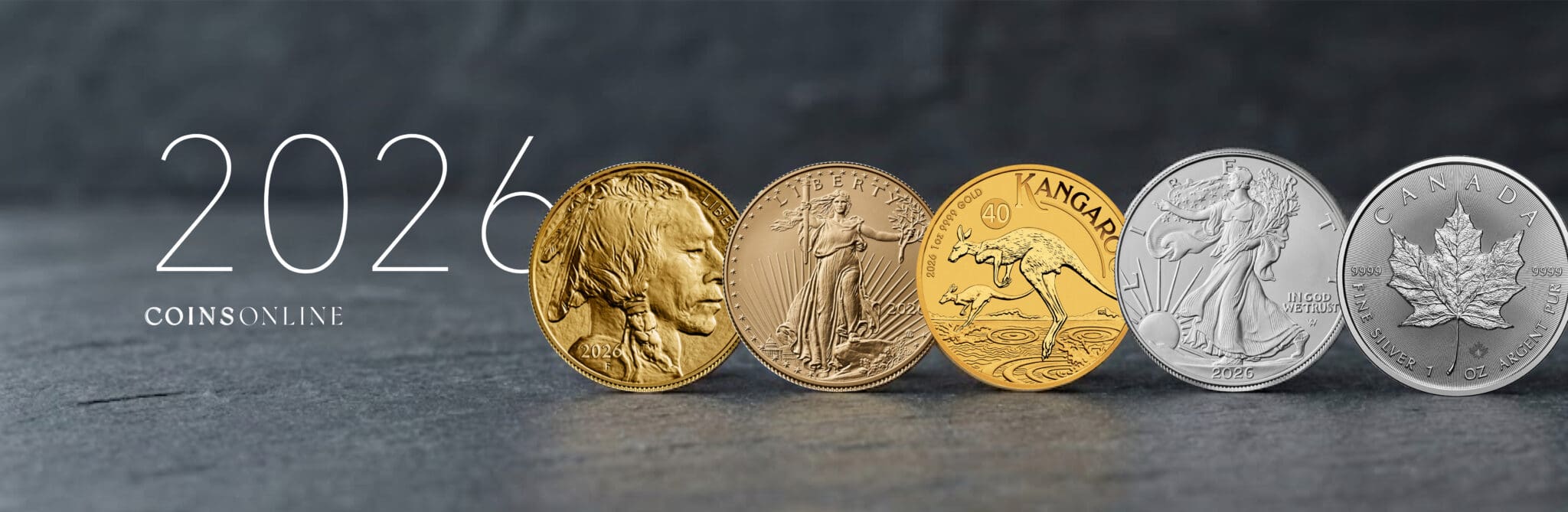2026 Gold and Silver Bullion Coins Guide | Coins Online